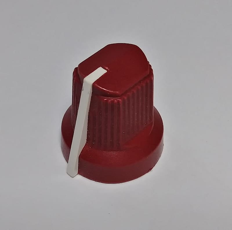 Fender Pointer Amp Knob / Red | Reverb