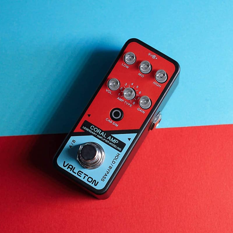 Valeton Coral Amp Digital Amp/Cab Sim/Modeling Pedal | Reverb