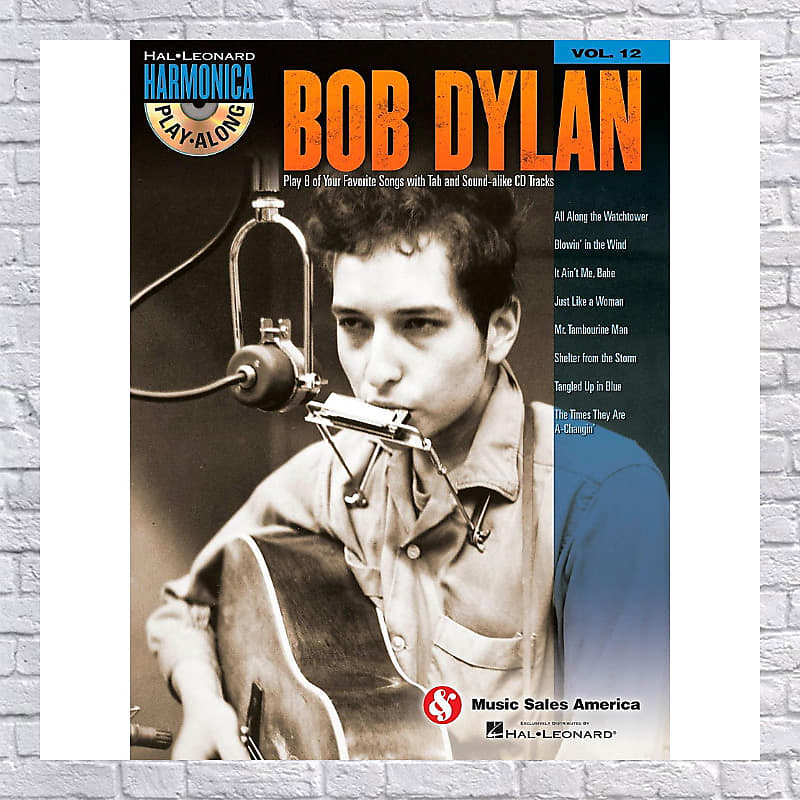 Bob Dylan - Harmonica Play-along Volume 12 Book | Reverb