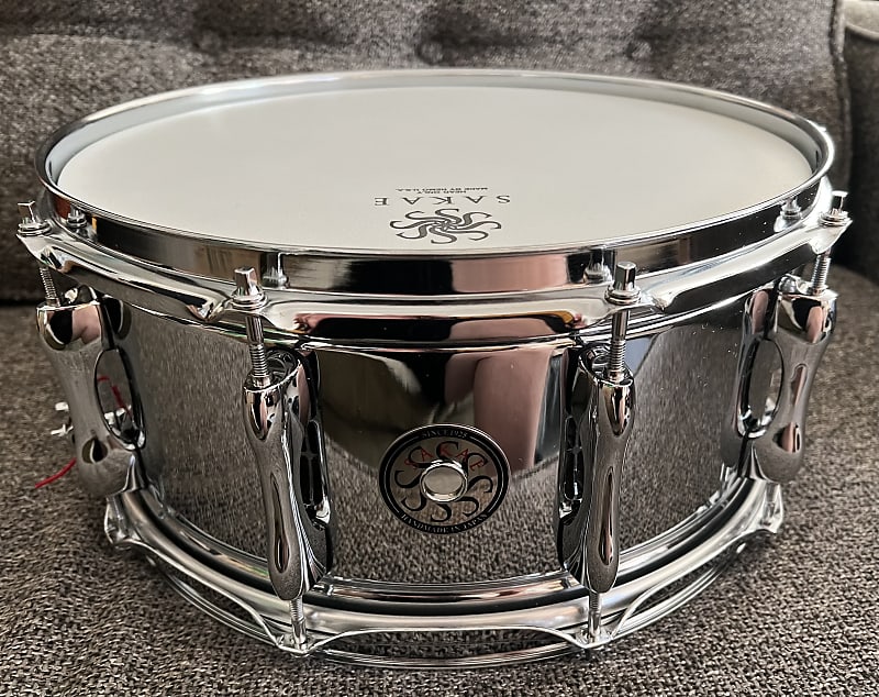 Sakae 14x6.5 Steel Snare ! Mint! Never Played! | Reverb