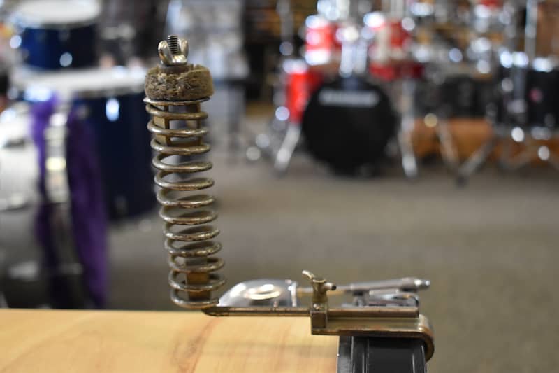 Ludwig Spring Cymbal Holder Bass Drum Attachment Deluxe Gold | Reverb