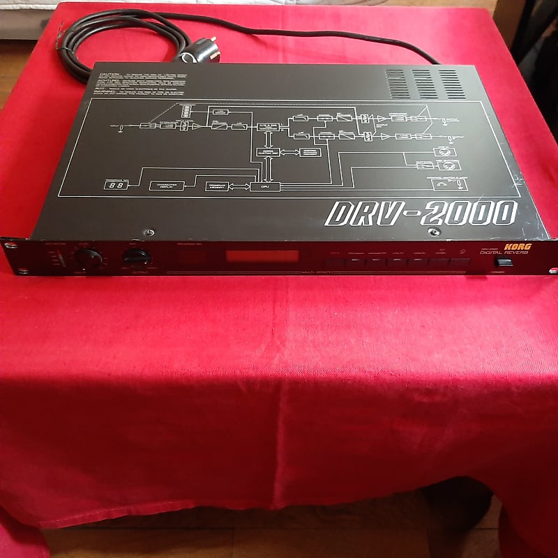 Korg DRV-2000 DIGITAL REVERB 1987 | Reverb UK