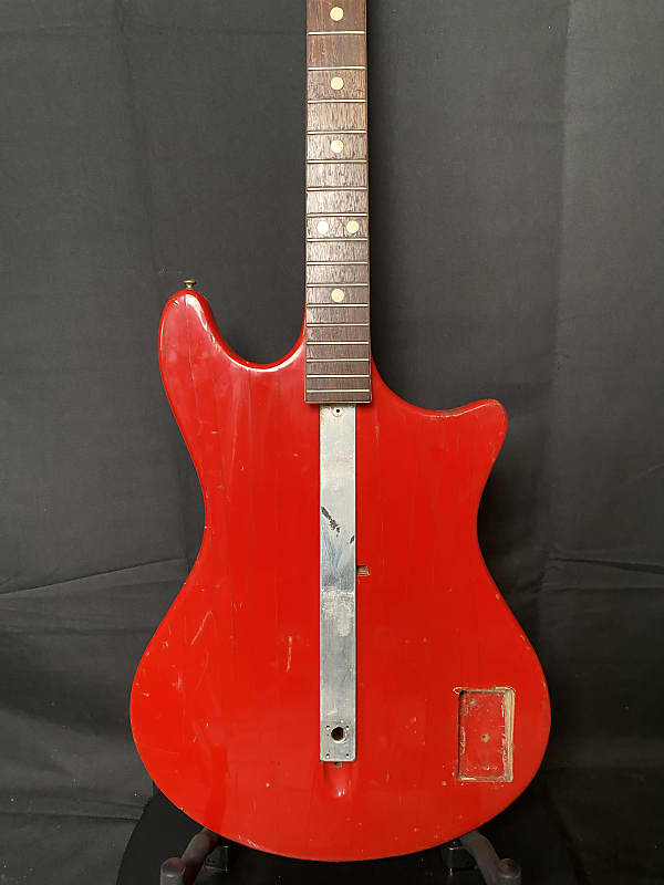 Wandré Doris Red Guitar parts body and neck Wandre | Reverb