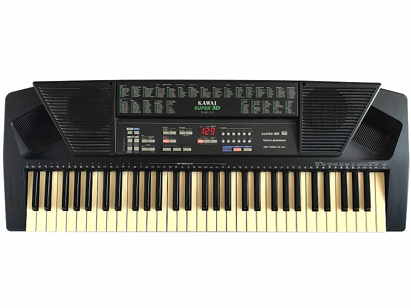 RARE 1993 Kawai X40-D Super 3D Quadraphonic Vintage Keyboard | Reverb