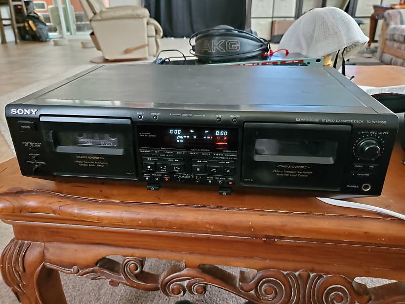 Sony TC-WE805S 1997 black | Reverb