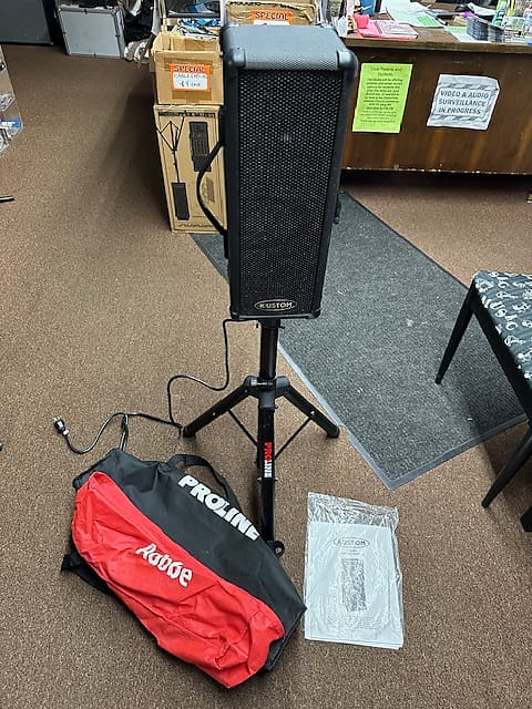 Used Kustom PA50 P.A. System 50 Watts - 4 1/2" speakers w/ | Reverb