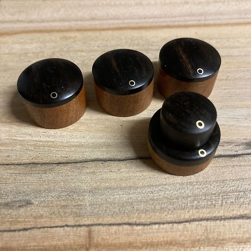 Wooden knobs Ebony locking 2022 | Reverb