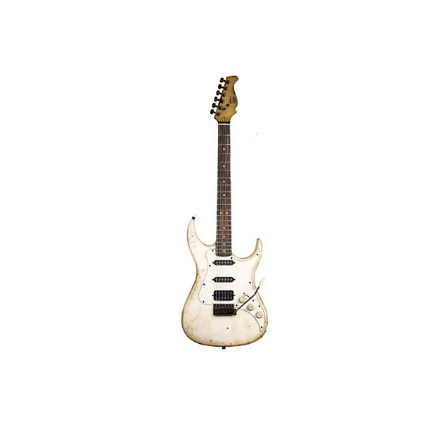 AXL Badwater SRO Off White Antique 3/4 size 6-String Electric | Reverb