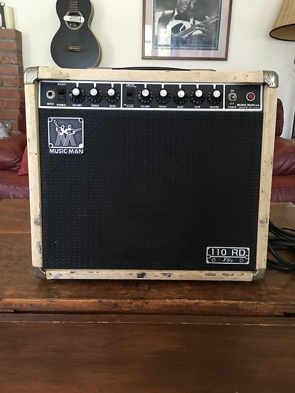 1981 Music Man 110 Rd50 Blonde EV Speaker | Reverb