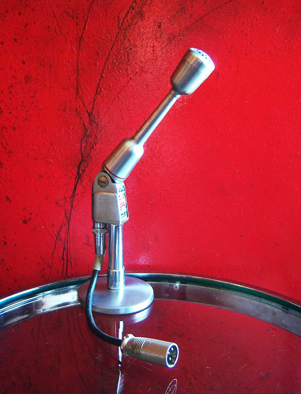 Vintage 1950's Turner 95 / 95D dynamic microphone w stand and | Reverb