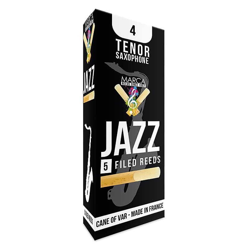 Marca Jazz Filed Reeds ~ 5 Pack ~ Tenor Sax ~ 4 | Reverb UK