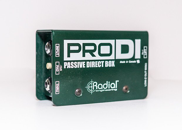 Radial Pro DI Passive Mono Direct Box | Reverb