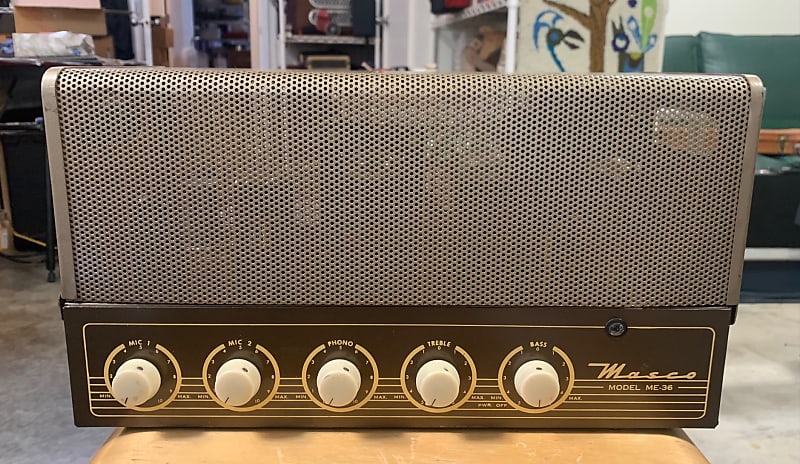 Masco ME-36 tube PA amplifier 1950's | Reverb
