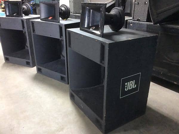 JBL PA Cabinets with Horns | Reverb