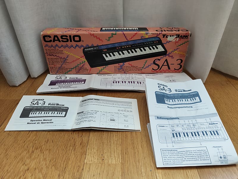 Casio SA-3 Tone Bank Keyboard | Reverb