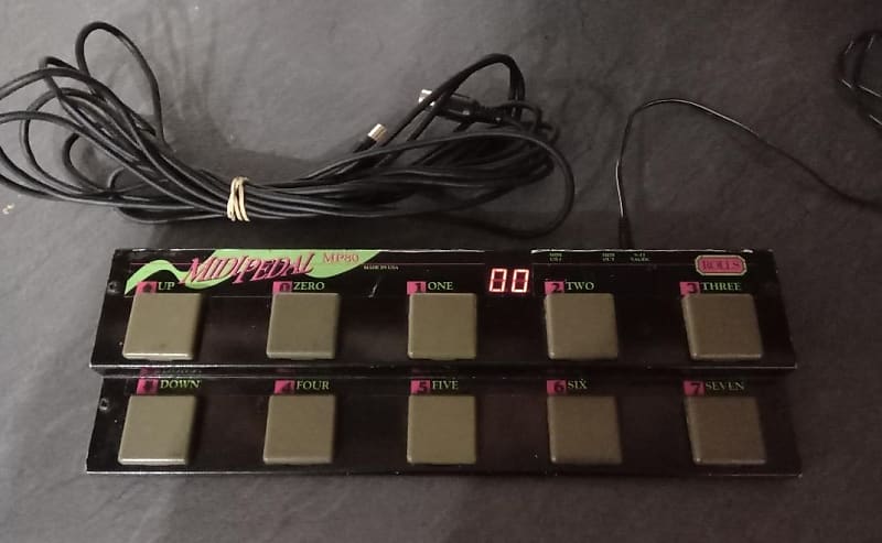 Rolls MP80 midi pedal with power supply | Reverb UK