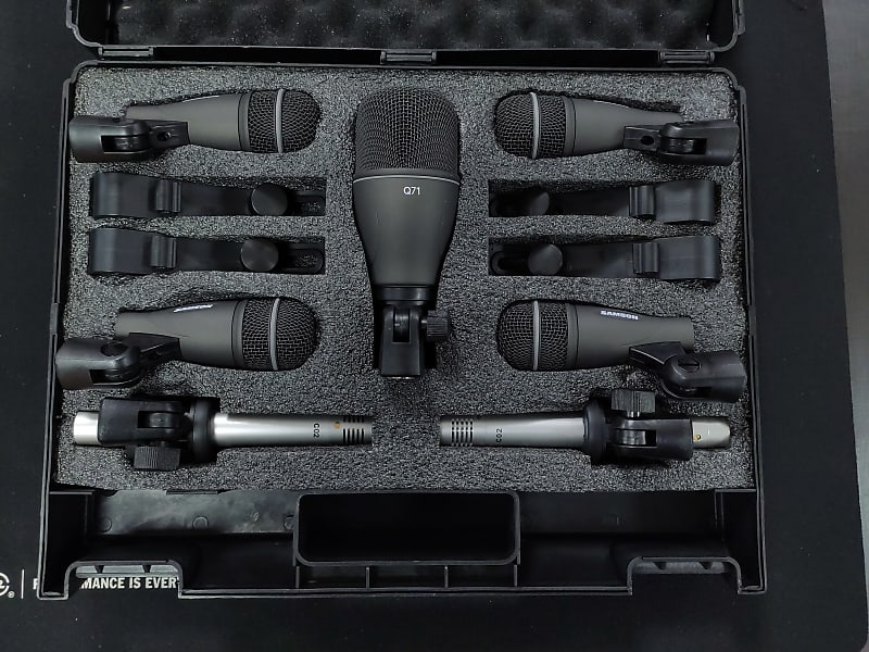 Samson DK707 Drum Mics Kit Black | Reverb