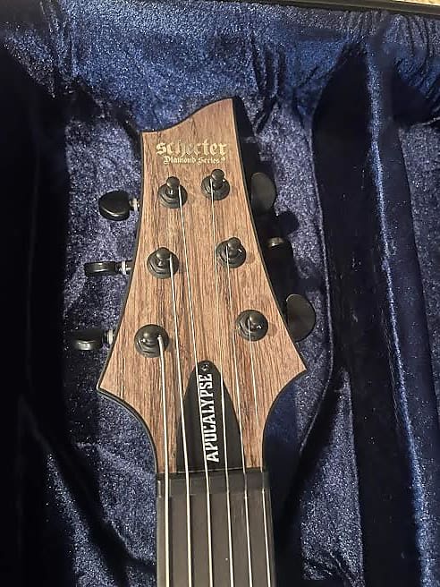 Schecter Apocalypse Baritone 6 string | Reverb