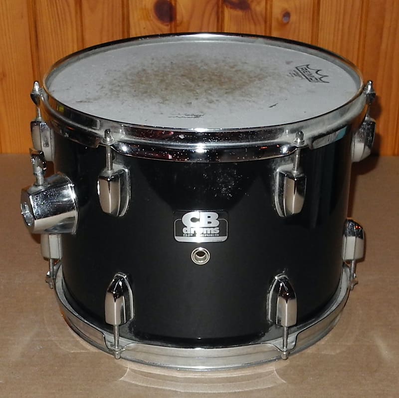 CB 12" X 9" Rack Tom Drum - Black | Reverb