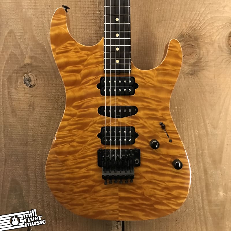 Suhr USA Electric Guitar #285 c.1999 Quilt Top Birdseye Maple | Reverb