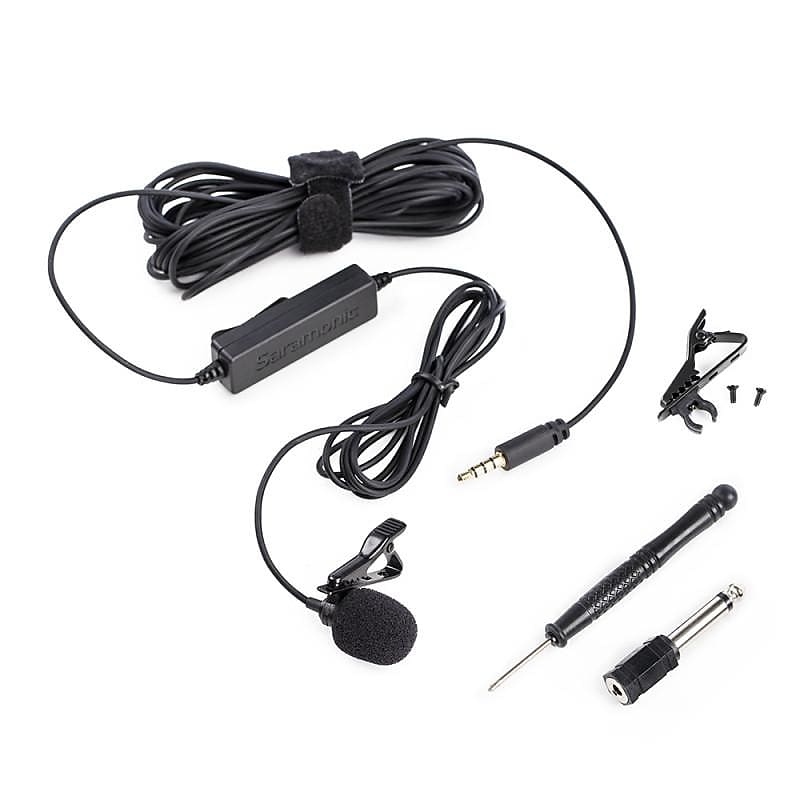 Saramonic LavMicro Lavalier Microphone with 3.5mm TRS/TRRS | Reverb