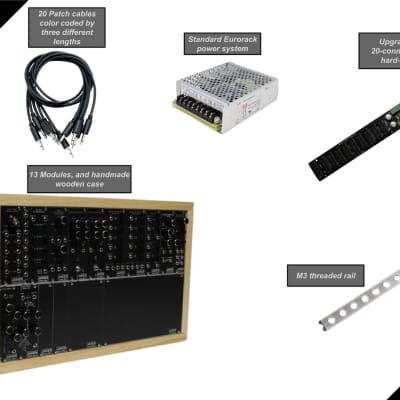 Jake's Custom Shop Modular Zero Eurorack System | Reverb