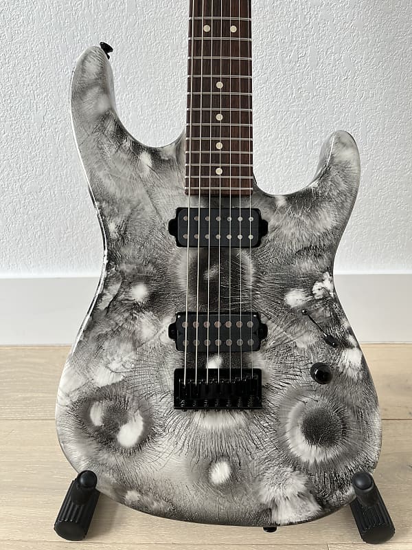 Tom Anderson Pro Am 7 string 2010 B&W Bowling Ball | Reverb