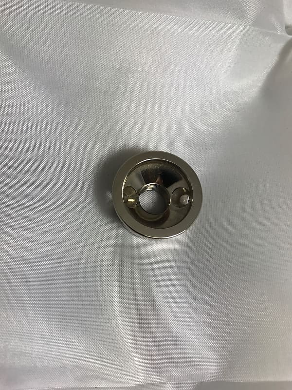 M5 Tele jack plate Nickel | Reverb