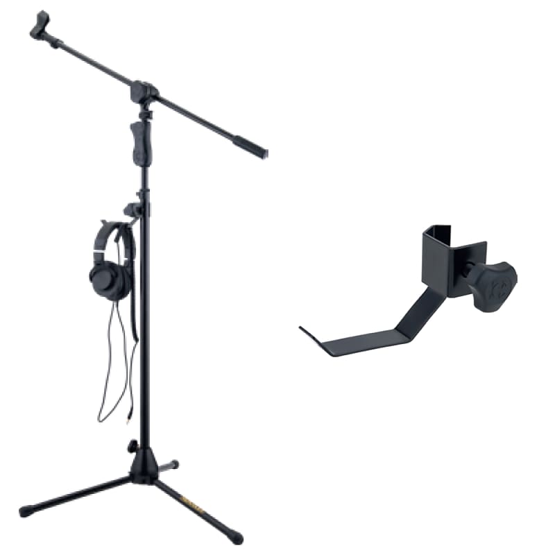 Hercules Bundle Asta Microfonica Hcms533 B E Supporto Hcha | Reverb