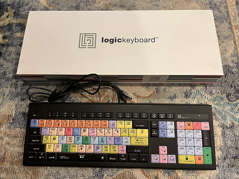 LogicKeyboard Astra 2 for Apple Logic Pro 2010's - Black, | Reverb