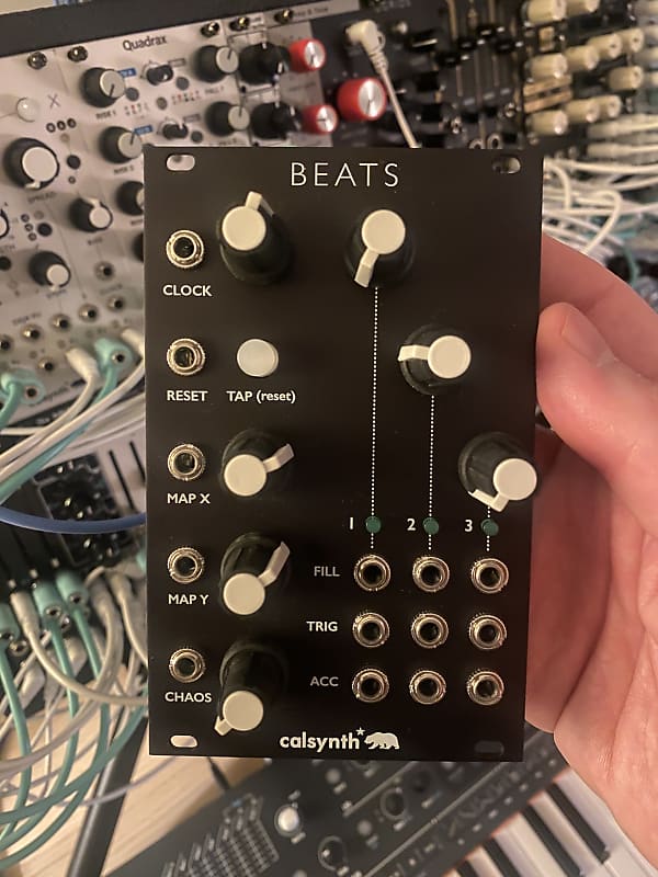 CalSynth Beats - Mutable Instruments Grids clone - Black | Reverb