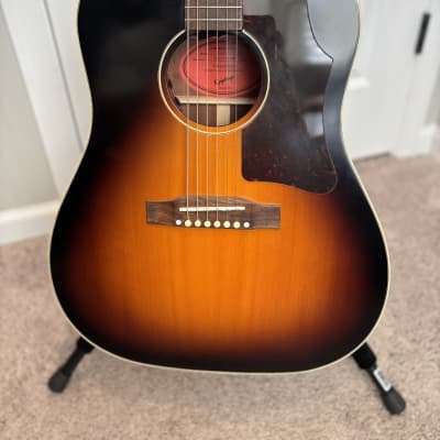Epiphone EJ-45 2014 Black 1963 Reissue | Reverb