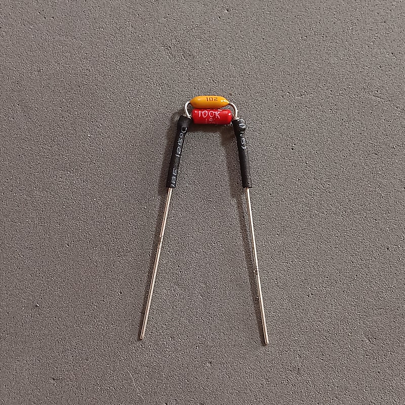 TREBLE BLEED "DarkArt Series DUNCAN "R", 1nF Coated Ceramic | Reverb