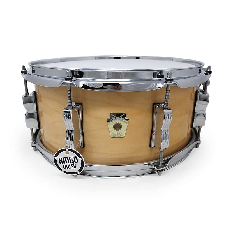 Ludwig Classic Maple 13x6" Natural Maple LS557 | Reverb UK