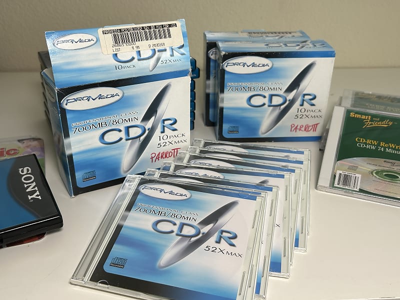 ProMedia CD-R Professional Class 700MB/80 Min 52X Max - 18 | Reverb