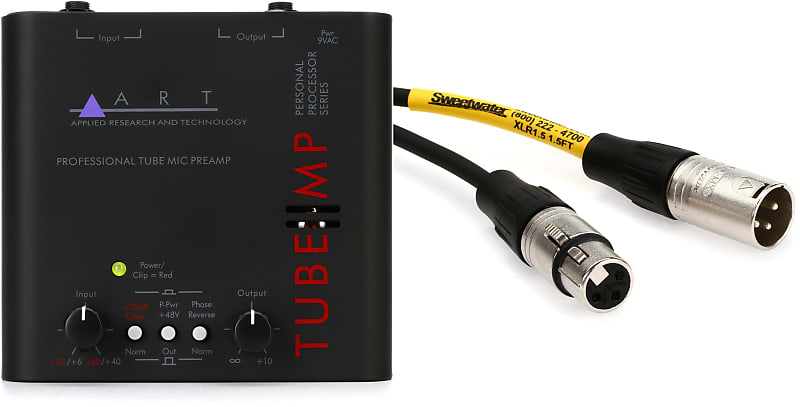 ART Tube MP Microphone Preamp Bundle with Pro Co EXM-1.5 | Reverb