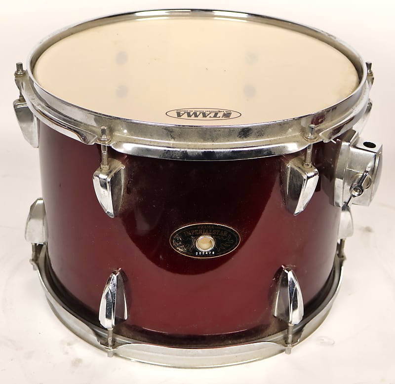 Tama Imperialstar Rack Tom Drum 12" x 8" Candy Apple Red | Reverb