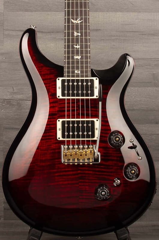 PRS Custom 24 Piezo, Fire Smokeburst | Reverb UK
