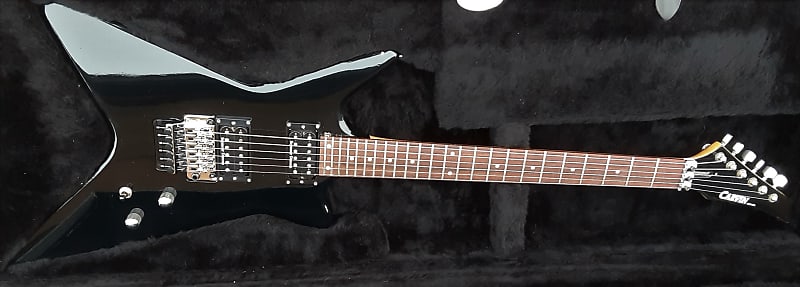 Carvin V220 Electric Guitar - Black - Floyd Rose Bridge - | Reverb
