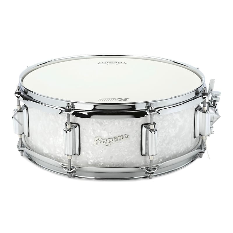 Rogers Snare Drum - 5 x 14 Powertone White Marine Pearl | Reverb