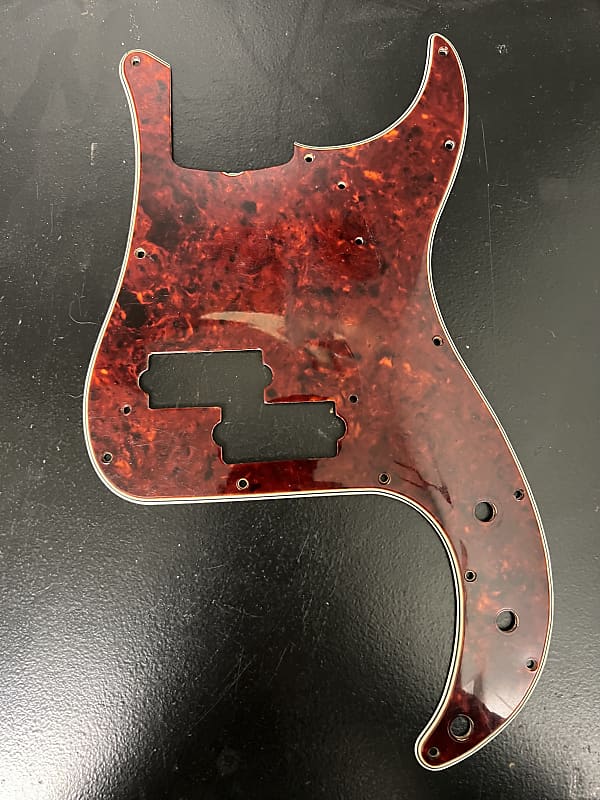 Fender Precision Bass Pickguard 1964 Tortoise Shell | Reverb