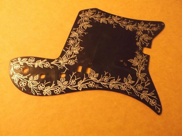 Vintage Guitar Pickguard Teisco Tulip Japan #A35Y | Reverb