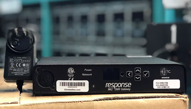Lot of 3 ETC Gateway ETC Response Mk2 4 Port 1 in/3 out DMX | Reverb
