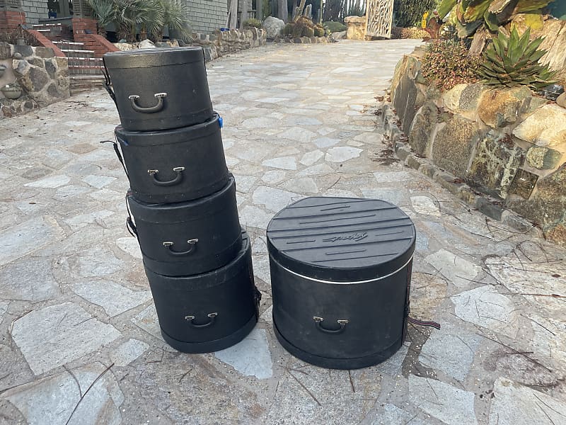 IMPACT Drum Carry Hard Cases 5pc Set | Reverb