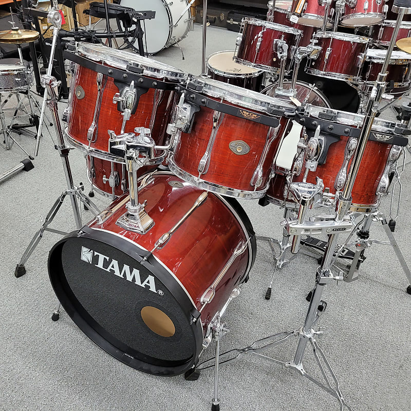 Tama Rockstar 6 piece Drumset with Stands 22/10/12/13/16/14s | Reverb
