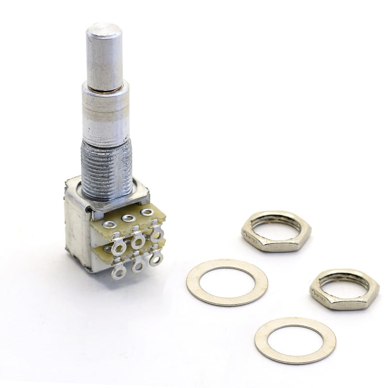 Alpha Potentiometer A250K Concentric Stacked Pot | Reverb