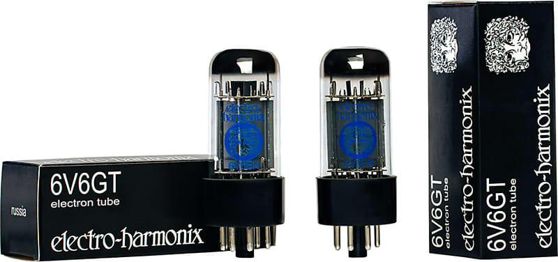 Electro-Harmonix 6V6EHPL Platinum Matched Power Tube, Pair | Reverb