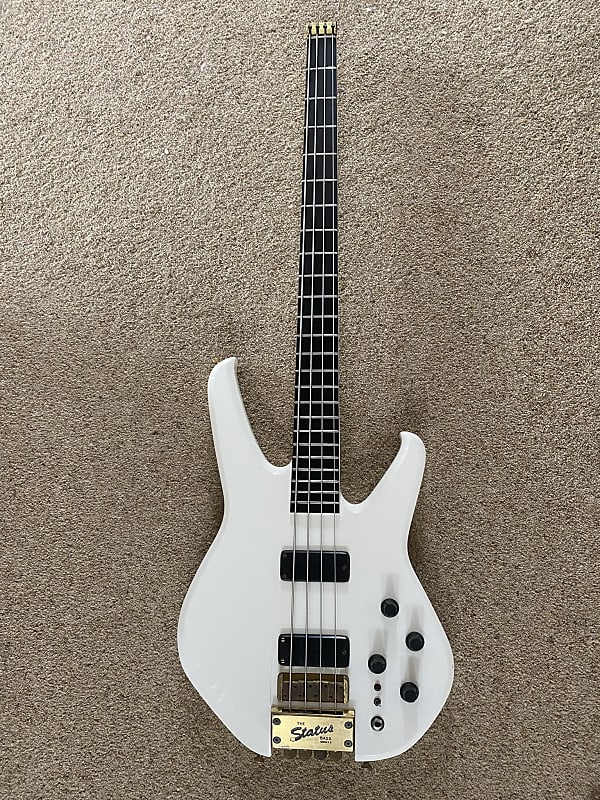 The Status Bass Series II 1984 White | Reverb