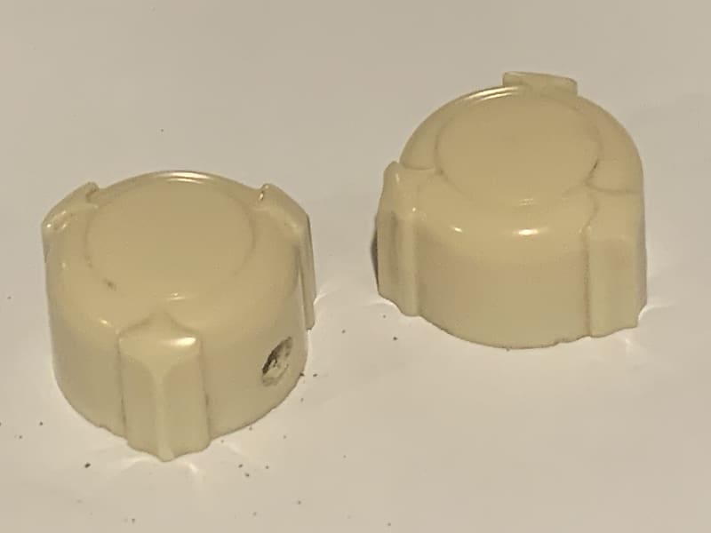 Gibson BR-9 Lap Steel Knobs 40s/50s - Cream Matched Set | Reverb