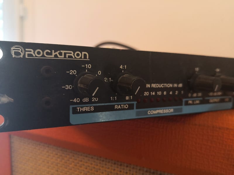 Rocktron 360 Compressor Limiter Rack With Gate HUSH USA | Reverb